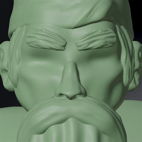 Stl File Tiny Green Mall Wizard Meme 👾 ・3d Printer Design To Download・cults