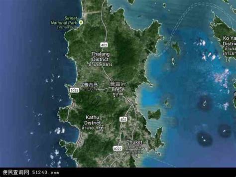 普吉地图 普吉卫星地图 普吉高清航拍地图 便民查询网地图