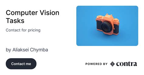 Computer Vision Tasks By Aliaksei Chymba