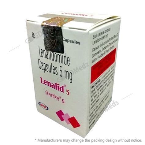 Lenalid 5mg 30 Capsule Gdmedz