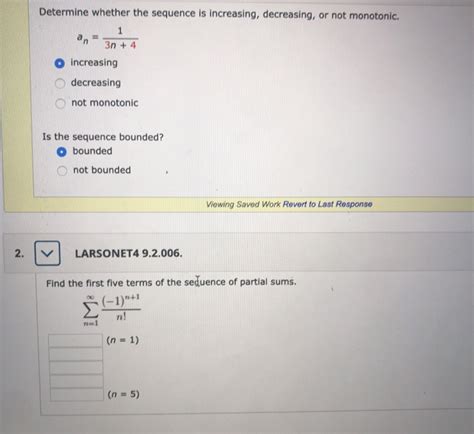 Solved Determine Whether The Sequence Is Increasing Chegg