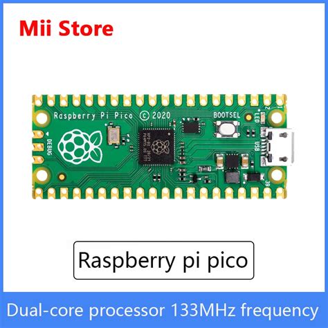Raspberry Pi Pico Microcontroller Development Board Dual Core Arm Cortex M0 Processor 133 Mhz