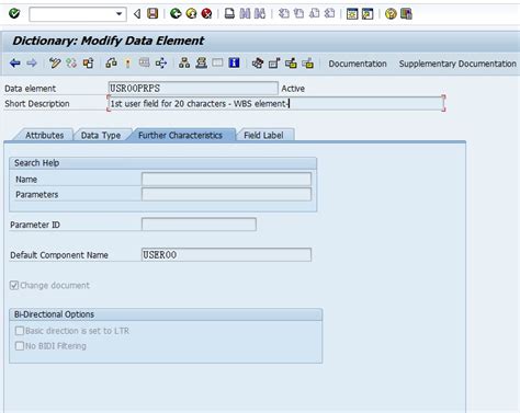 Solved Add Search Help For Standard Data Element Sap Community