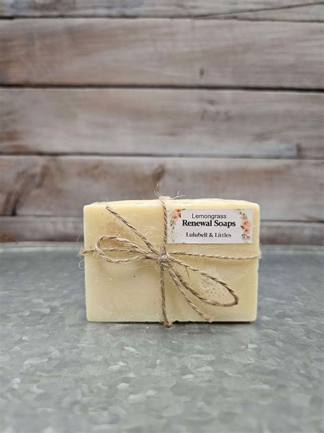 Lemongrass Essential Goats Milk Renewal Soaps