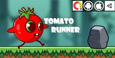 Tomato Runner Unity Platformer Game With Admob For Android And Ios