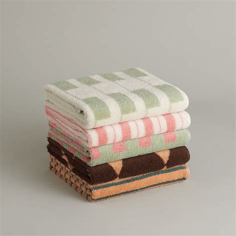 그란 에디션 라인 페이스 타월 5p 토탈 파리컬렉션 위시버킷