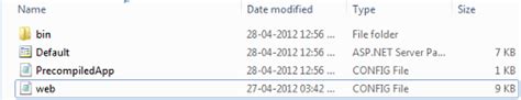 Publish Deploy Aspnet Website Application On Iis7 Server
