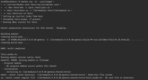 Observe Malicious Actions Being Detected Using Falco