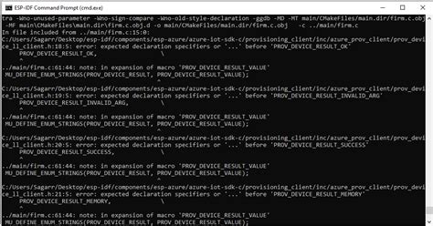 Expected Declaration Specifiers Or · Issue 49 · Espressifesp Azure · Github