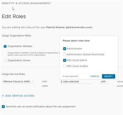 Sddc Importexport For Vmware Cloud On Aws Part Vii Role Sync Feature
