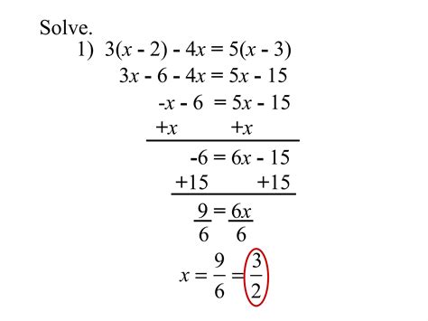 1 3 Solving Linear Equations Ppt