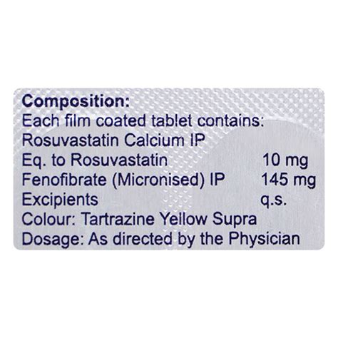 Buy Rosimit F Tablet 10s Online At Upto 25 Off Netmeds