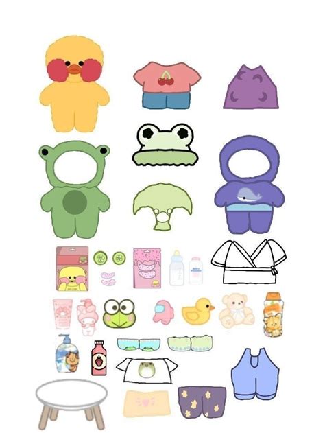 Идеи для уточки и т д в 2022 г Винтажные бумажные куклы Бумажные