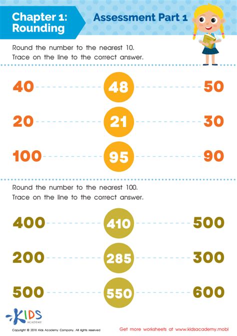 Rounding Worksheet 3rd Grade Printable And Enjoyable Learning