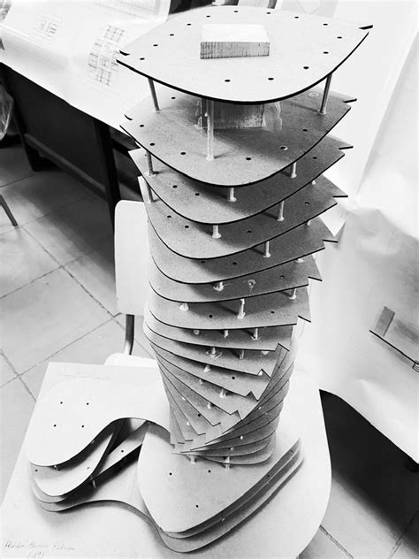 Conceptual Model Architecture Sculpture
