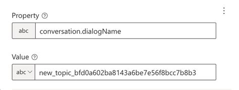 Expression Not Working For Begin Dialog With Power Virtual Agent Topics · Issue 9498