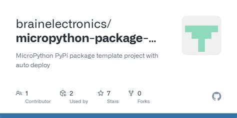 Releases Brainelectronics Micropython Package Template Github