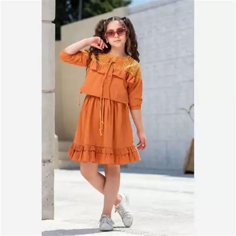 خرید و قیمت کت سارافون بچگانه ست بچگانه دخترانه از غرفه لباس بچگانه بابیبیم