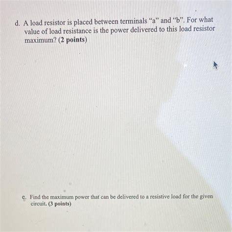 solved problem two consider the circuit shown below note