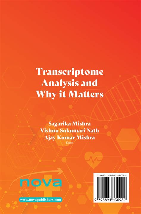 Transcriptome Analysis And Why It Matters Nova Science Publishers
