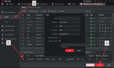 Ivms 4200 Datasheet Specs Features And Compatibility