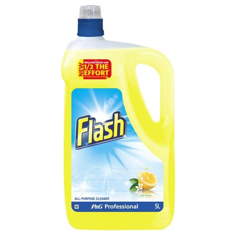 Flash All Purpose Liquid Lemon 5ltr Cpd Direct