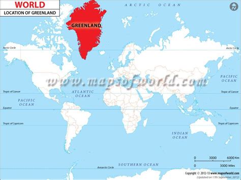 Greenland On A World Map Oconto County Plat Map