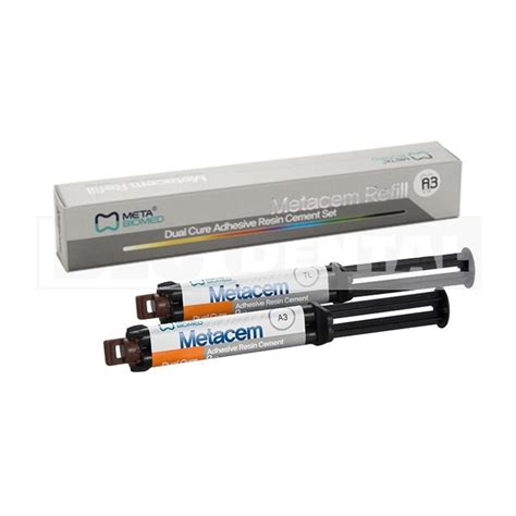 Resina Cemento Dual Metacem Depósito Dental Naucalpan