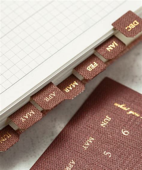 다이어리인덱스스티커 10장세트 먼슬리 위클리 데일리 알파벳 다꾸 다이어리꾸미기 에이블리