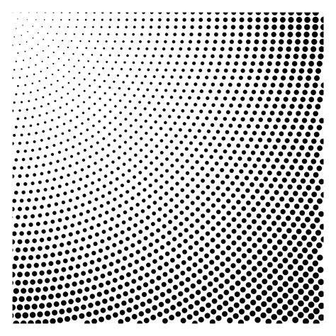 Premium Vector Halftone Gradient Texture Square Geometric Dot Pattern