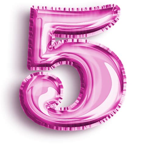 Number Five Png