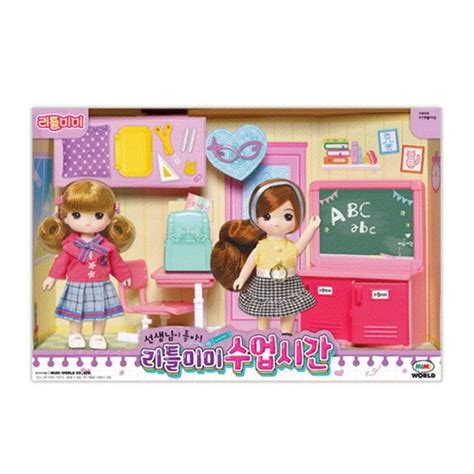 미미인형 리틀미미 수업시간 1p 역할 인형놀이 학교놀이 장난감 홈플러스 택배배송