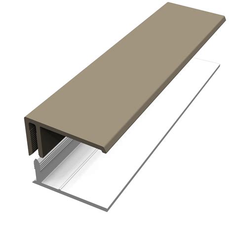 2 Part Uni Edge Trim Argyl Brown 3m Horton Building Plastics
