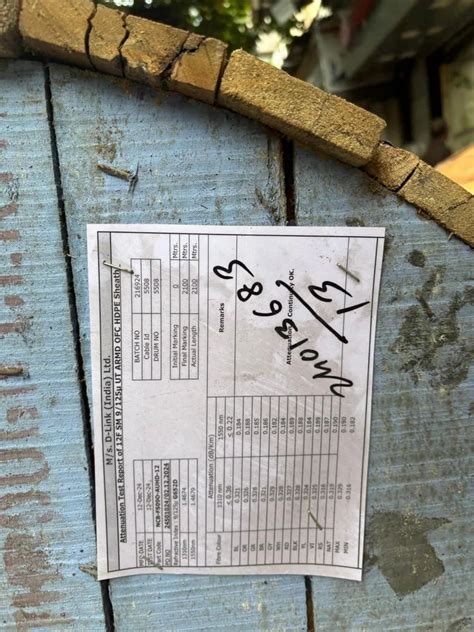 D Link 12f Armoured Ofc Cable At ₹ 45 Meter 4 Core Armoured Fiber