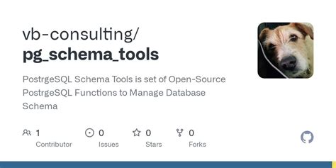 github vb consulting pg schema tools postrgesql schema tools is set
