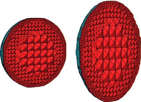 The Mesh Of A Sphere Is Given On The Left And Morphed Mesh Into An Download Scientific Diagram