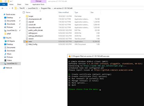 Wacs Windows Letsencrypt Certbot Floating Cloud