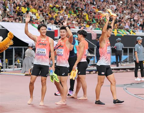 【世界陸上】悲願のメダルへ桐生祥秀「今回は本当リレーをしに来てる」小池祐貴「もう仲良くやりましょう！」“リレー侍”決勝へ意気込み スポーツ報知