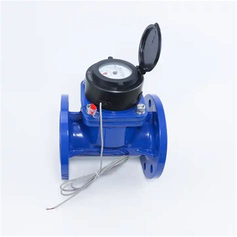 Dn40 Dn500 Bulk Turbine Type Woltaman Water Meter With Magnetic Transmission Residential Water