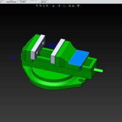 Тиски ТСС-140 - Чертежи, 3D Модели, Проекты, Машиностроение и механика