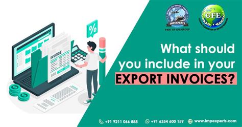 What Should Your Export Invoices Contain Impexperts