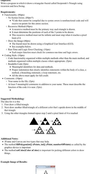 Solved Write A Program In Which It Draws A Triangular