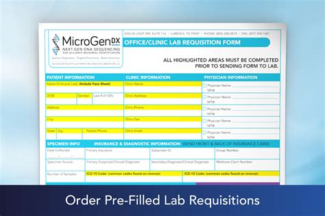 Request Test Service And Supplies Microgen Diagnostics