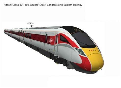 Hitachi Class 801 101 Azuma Lner London North Eastern Railway 3d