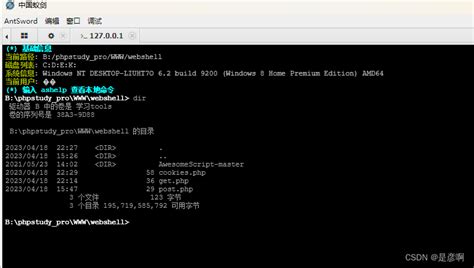 文件上传之Webshell连接方法 不吃饱不会玩 博客园