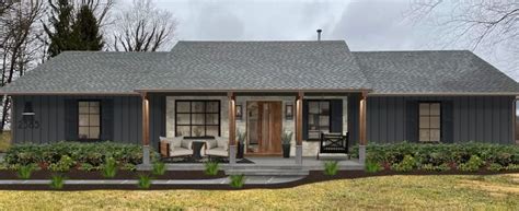 15 Modern Ranch Style Homes With Massive Curb Appeal Brickandbatten