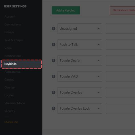 How Do I Add Different Keybinds Discord Ads Text Image User Settings