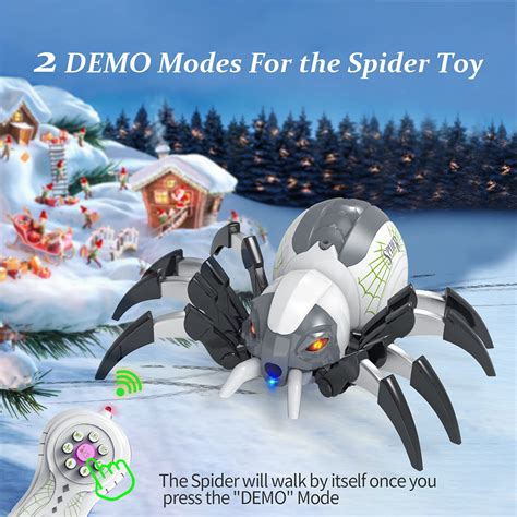 Remote Control Spider Rc Moving Spray Spider Robot Vicedeal