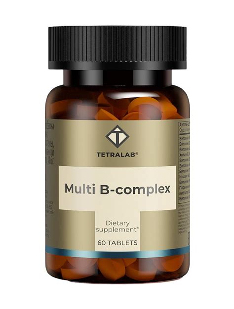 Tetralab Мульти В комплекс таблетки массой 560 мг 60 шт купить на Ozon по низкой цене 1778233559