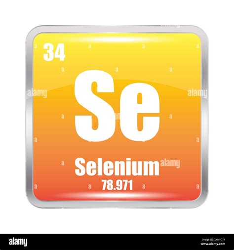 Selenium Element Atomic Symbol Se Atomic Number Thirty Four Mass 78 Selenium Element Atomic Symbol Se Atomic Number Thirty Four Mass 78